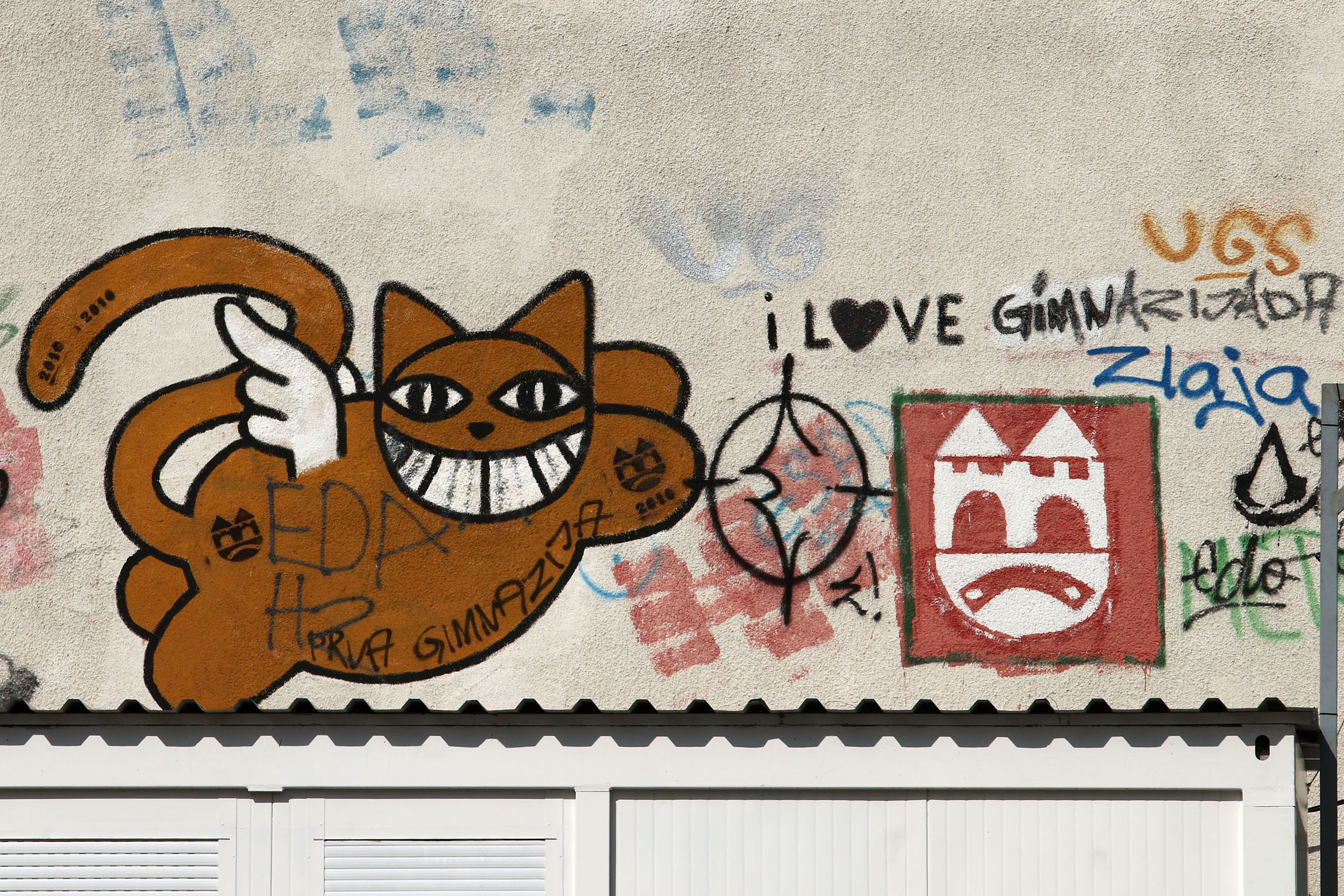 Monsieur Chat: The Yellow Cat Who Smiles Down Upon Sarajevo’s Passers ...
